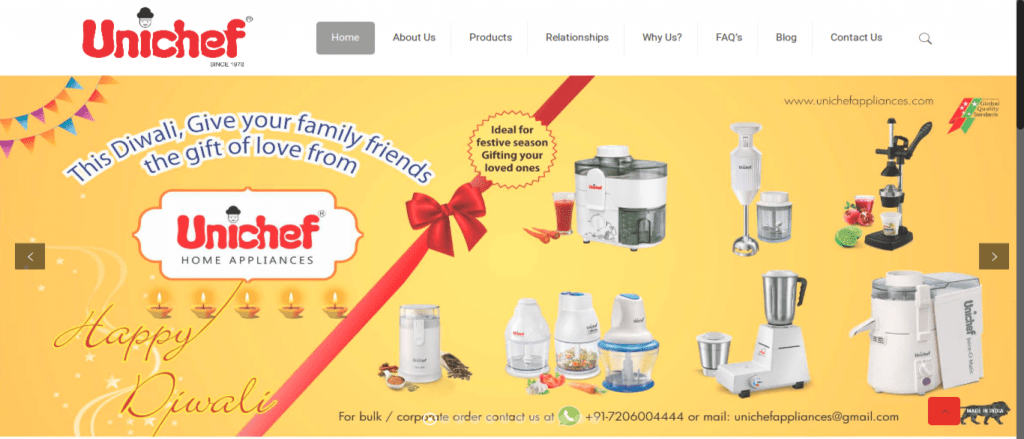 unichefappliances - SeoXport